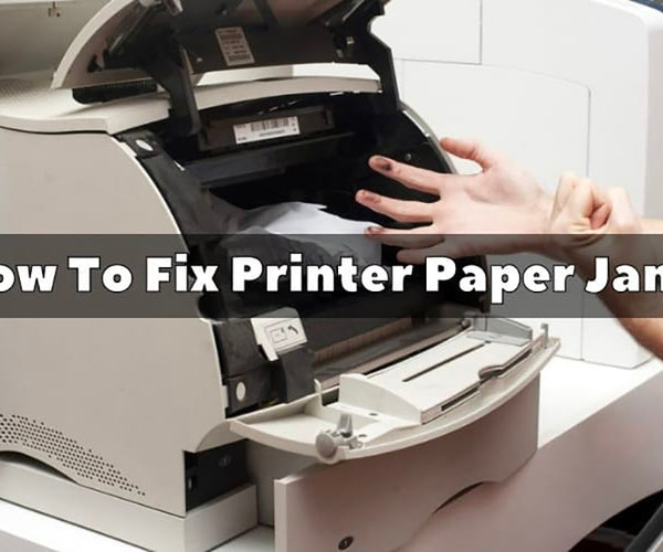 How do I clear a paper jam?