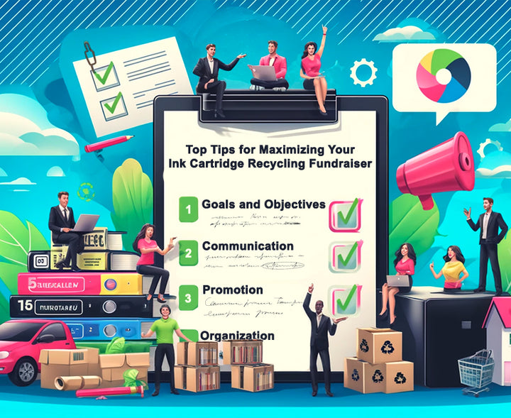 Top Tips for Maximizing Your Ink Cartridge Recycling Fundraiser