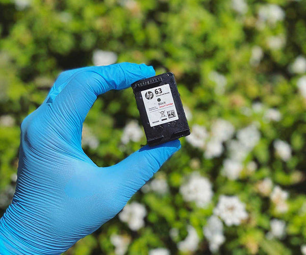Recycling an Ink Cartridge Saves Raw Materials