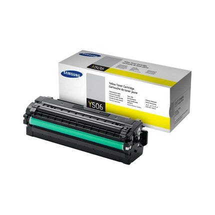 Samsung Y506L High Yield Yellow Toner Cartridge, CLT-Y506L
