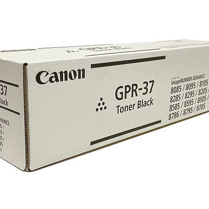 Original Canon GPR-37 Standard Yield Black Toner Cartridge, 3782B003AA